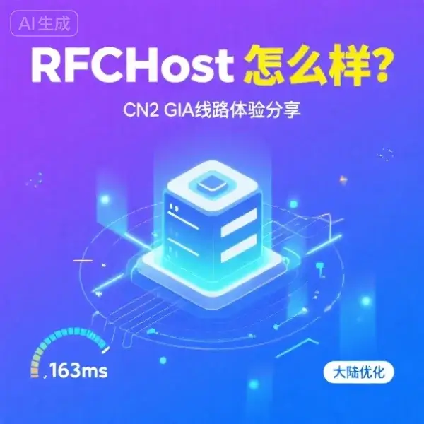 RFCHost 怎么样？商家使用体验分享，主打大陆优化 - VPS之家